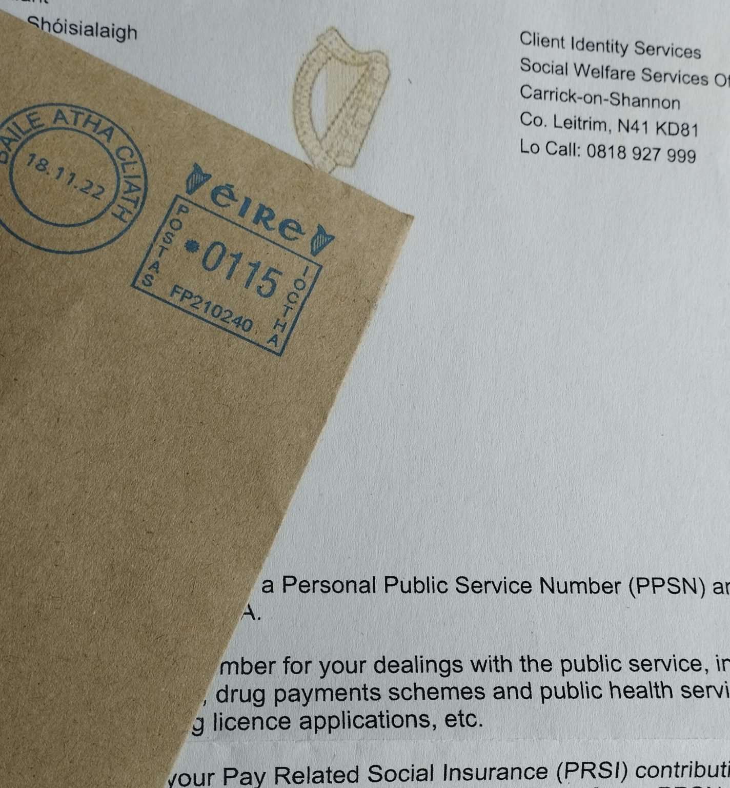 PPS y Revenue: Seguridad Social en Irlanda - En Irlanda